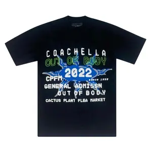 CACTUS PLANT FLEA MARKET X Coachella Tee /blue - Black