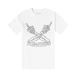 PLEASURES Don't Care T-shirt - White