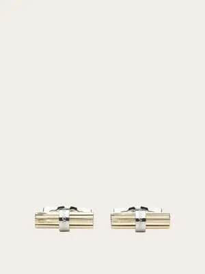 FERRAGAMO Branded Cufflinks - Gold