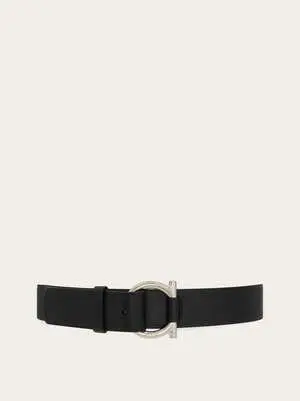 FERRAGAMO Fixed Belt - Black