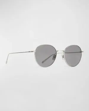TOTEME The Rounds Sunglasses - Silver