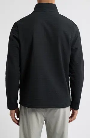 FREE FLY Bonded Grid Fleece Pullover - Black