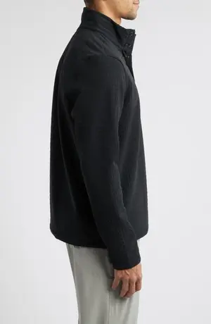 FREE FLY Bonded Grid Fleece Pullover - Black