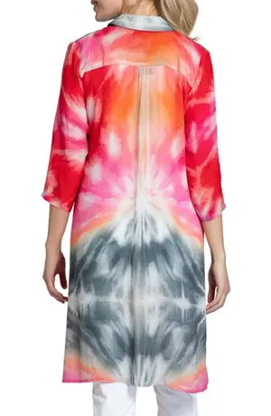 APNY Tie-dye Chiffon Tunic