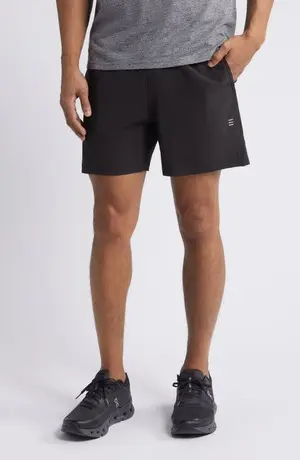 FREE FLY Breeze Brief Lined Active Shorts - Black
