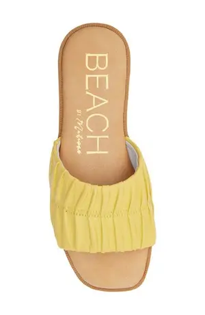 Matisse Viva Slide Sandal - Yellow