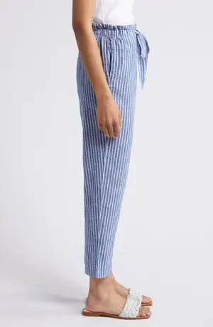 BEACHLUNCHLOUNGE Giavanna Stripe Tapered Pants