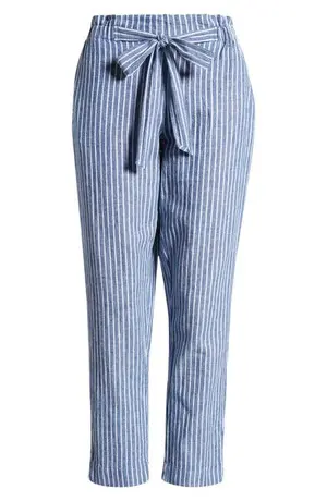 BEACHLUNCHLOUNGE Giavanna Stripe Tapered Pants