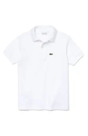 Lacoste Classic Cotton Piqué Polo - White