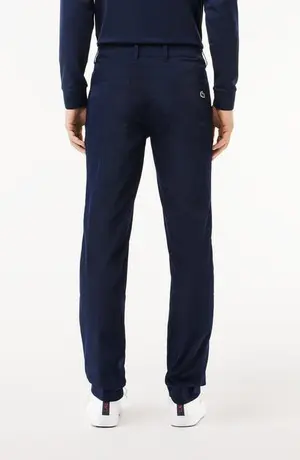 Lacoste Slim Fit Performance Golf Pants - Marine