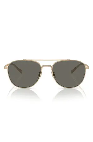 Oliver Spencer Rivetti 55mm Pilot Sunglasses