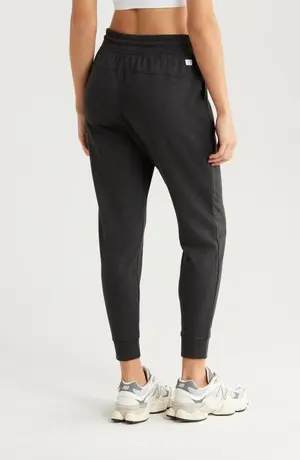 FREE FLY Brushed Fleece Joggers - Heather Black