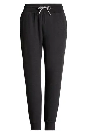 FREE FLY Brushed Fleece Joggers - Heather Black