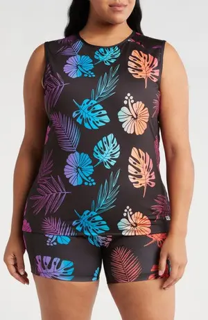 TOMBOYX Swim Tank Top - Tropadelic