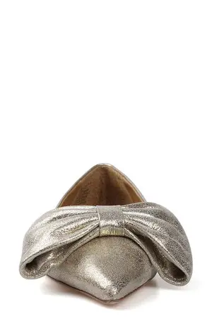 ZIGI Manelik Pointed Toe Flat - Gold