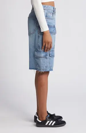 HIDDEN JEANS Baggy Denim Cargo Shorts