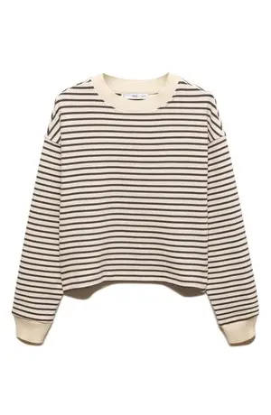 Mango Striped Sweatshirt