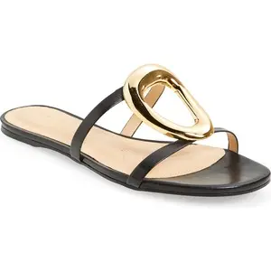 CECELIA NEW YORK Melissa Slide Sandal - Black Gold