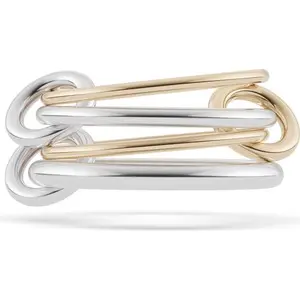 SPINELLI KILCOLLIN Pisces Linked Stack Ring - Silver Gold