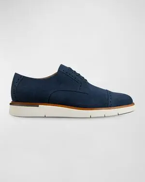Allen Edmonds Allen Edmonds Caleb Leather Sneakers - Navy