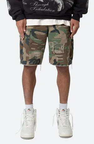 Mnml Distressed Cargo Shorts