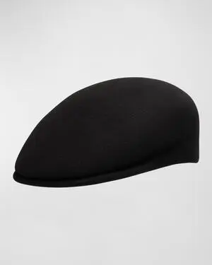 THE ROW Xhefri Drivers Hat - Black