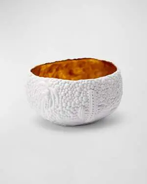 L'Objet Haas Mojave Dessert Small Bowl - White/gold