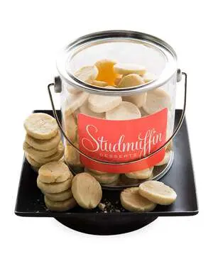 STUDMUFFIN DESSERTS Lemon Crisps Signature Cookie Bites Stud Bucket - One-color