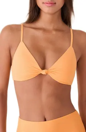 ANDIE The Santorini Bikini Top - Jasper
