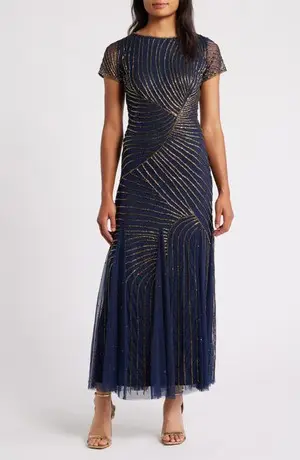 Pisarro Nights Paneled Evening Dresses