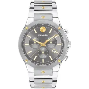 Movado Se Chronograph Bracelet Watch - Silver/grey