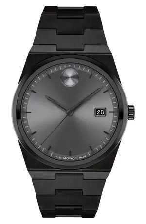 Movado Quest Bracelet Watch - Gray Dial