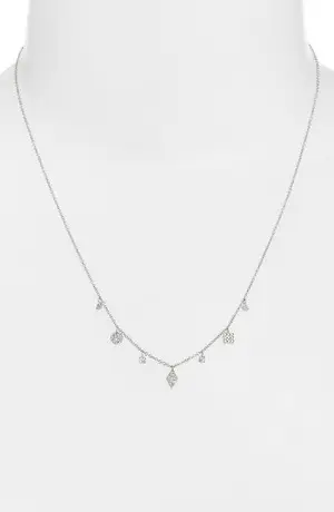 Meira T Diamond Charms Necklace