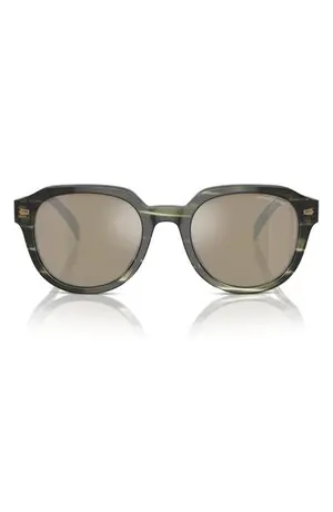 Michael Kors Eger Round Sunglasses - Olive