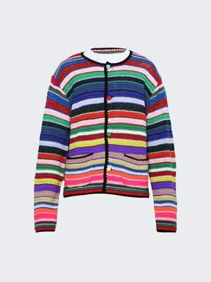 SAINT MXXXXXX Lastman Knit Cardigan Multi