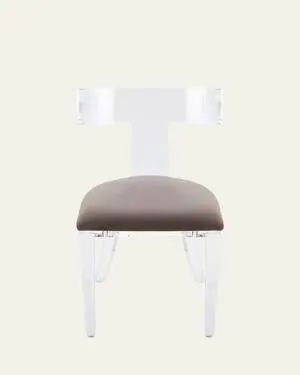 INTERLUDE HOME Tristan Klismos Chair - Acrylic