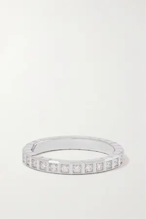 Chopard Ice Cube 18-karat Diamond Ring - White Gold