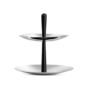 NAMBE Circa Two-tiered Server - Silver
