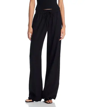 Drawstring Waist Pants