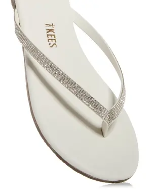 Tkees Lily Infinity Embellished Flip Flops