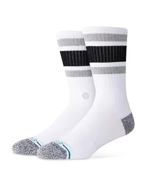 Stance Boyd Stripe Classic Socks - White