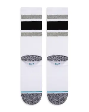 Stance Boyd Stripe Classic Socks - White