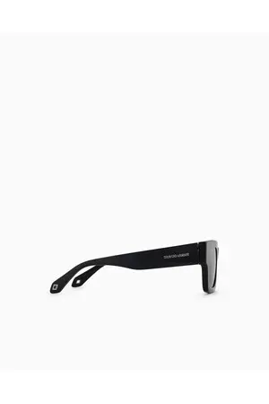 Giorgio Armani Rectangular Sunglasses - Black