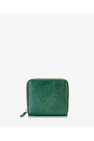 Gigi New York Medium Zip Around Wallet - Green