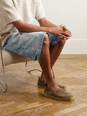 CastaÑer Pablo Suede Espadrilles