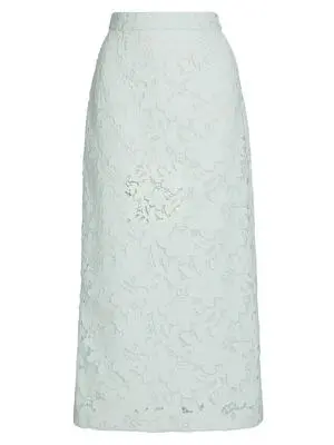 Zimmermann Natura Lace Pencil Midi-skirt