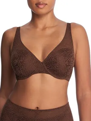 Natori Pretty Smooth Lace T-shirt Bra Java