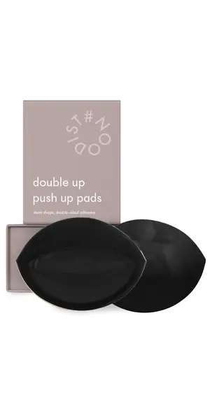 NOOD NEW YORK Double Up Push Up Pads - Black