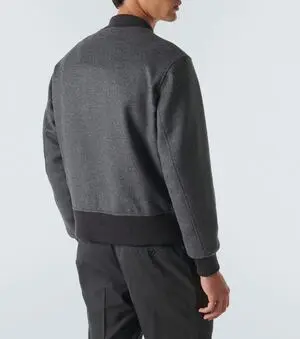 LARDINI Cashmere Bomber Jacket