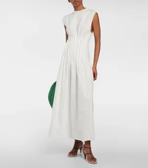 Khaite Jones Leather Sandals